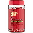 Amazon.com: GNC Mega Men Ultra Testosterone, Free & Total Test Booster ...