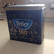 Tetley Limited Edition 180th Anniversary Tea Tin, (Tin Only): Amazon.ca ...