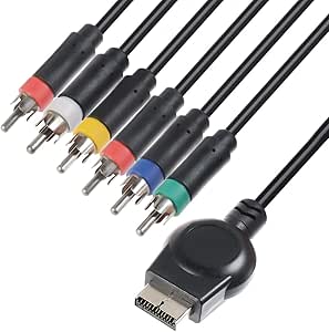 Amazon.com: 6FT PS3 Component AV Cable, Premium High Resolution HDTV ...