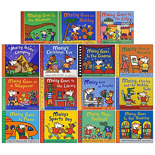 Amazon.com: Maisy Mouse First Experience 15 Books Pack Collection Set ...