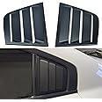 Amazon.com: for Dodge Charger 2011-2023 Rear Side Window Louvers, Racing Style Louvers Air Vent ...