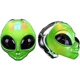 Amazon.com: Rubie's Alien Light-Up Skull Mask, Green, One Size: Clothing