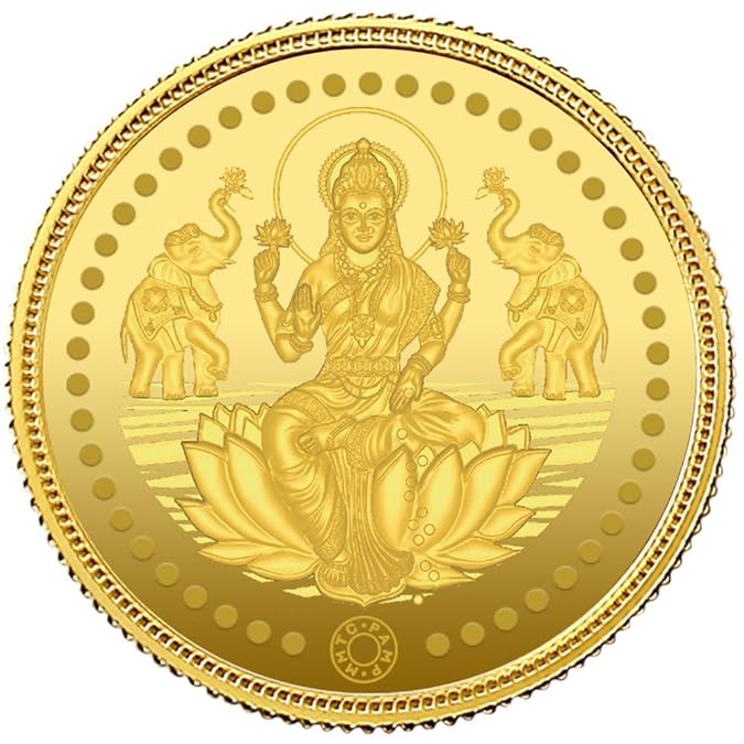 Buy Muthoot Gold Bullion Corporation 24k (999.9) Goddess Lakshmi 4 gm ...