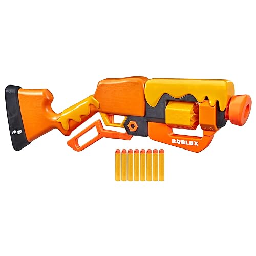 Nerf Roblox Adopt Me!: Bees! Lever Action Dart Blaster, Rotating 8-Dart ...