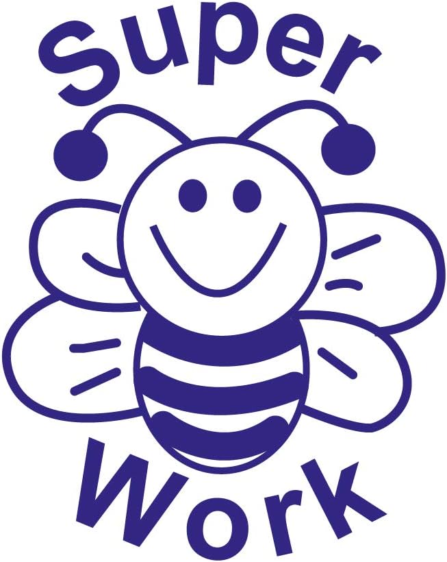 Stamper Solutions Super Work Bee Pre Inked Stamper – BigaMart