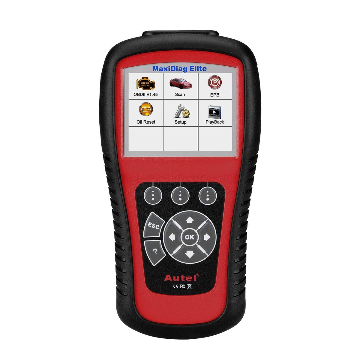 Autel Maxidiag Elite MD802 OBD2 Car Code Reader Full System Diagnostic ...