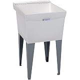 EZ-FLO El Mustee 19F Utilatub 18-Gallon Floor-Mount Laundry/Utility Tub ...