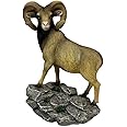 Amazon.com: The Bridge Collection Horned Ram Figurine - Sheep Figure ...