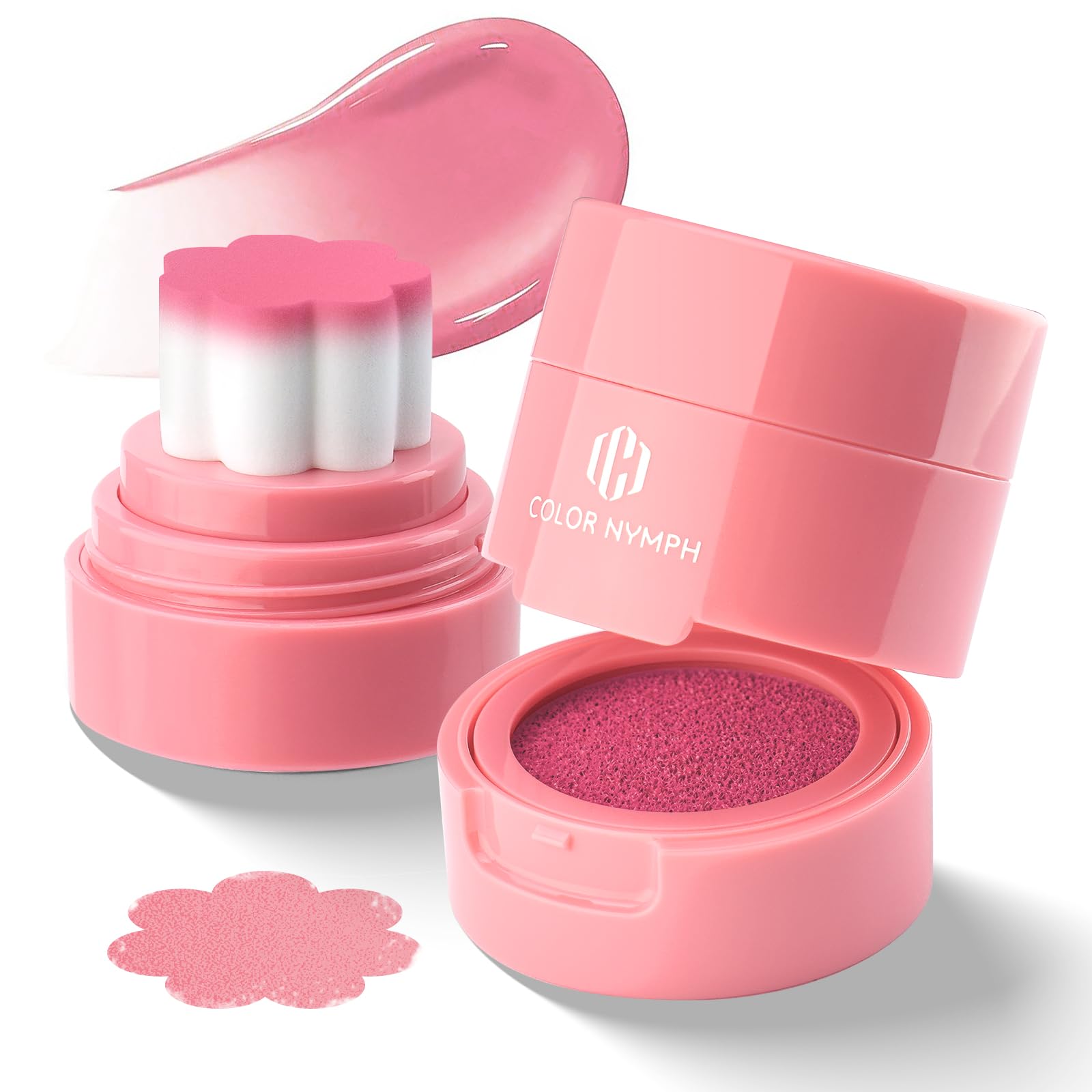 Color Nymph Liquid Stamp Blush, Multi-Use Face Blusher丨Makeup Blush for ...