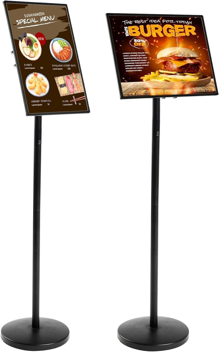 Mua NEXTe PLUS Guide Board, A4 Standing Sign, Stand Board, Aluminum ...