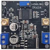 Amazon.com: Taidacent INA114 Instrumentation Amplifier 1000 Times Gain ...