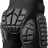 Amazon.com : Soared 3D Protection Hip Butt EVA Paded Short Pants ...