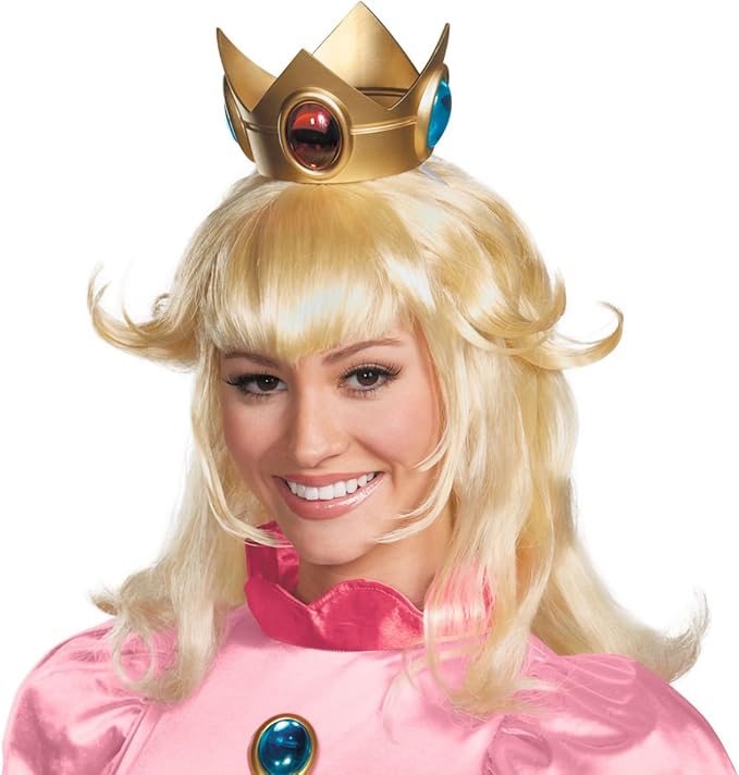 Princess Peach Super Mario Wig: Amazon.ca: Clothing & Accessories
