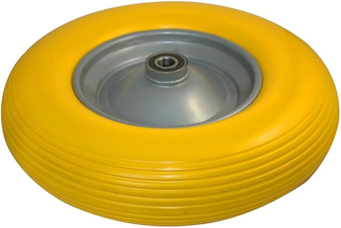 MLJ solid rubber wheelbarrow wheel tyre, replacement wheel for ...