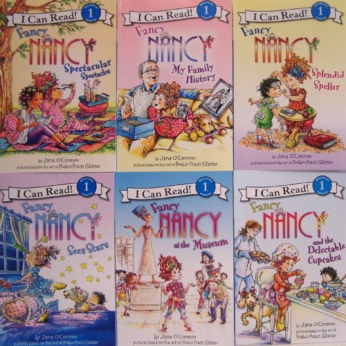 I Can Read Fancy Nancy - 6 Book Set B (Splendid Speller, Spectacular ...
