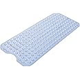 Amazon.com: AmazerBath Baby Blue Bathtub Mat Non Slip Bath Mat for Tub ...