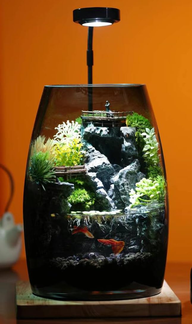 Handmade Micro Ecological Bottle Micro Landscape Container Fish Tank ...