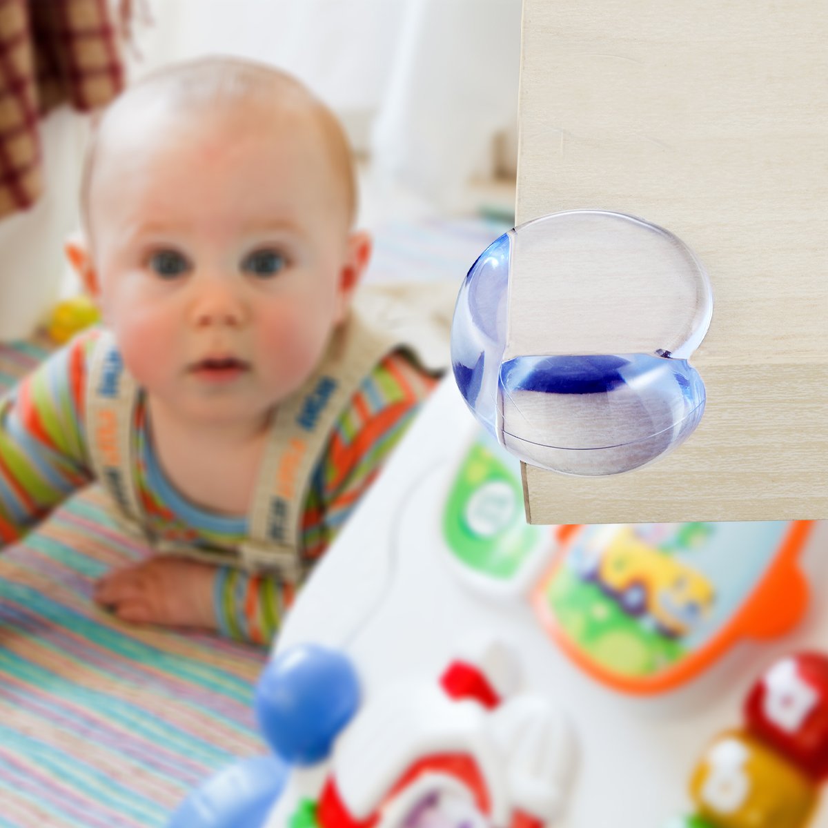 Product - Corner Guards + 4 Free Socket Covers (Pack of 12 guards + 4 ...