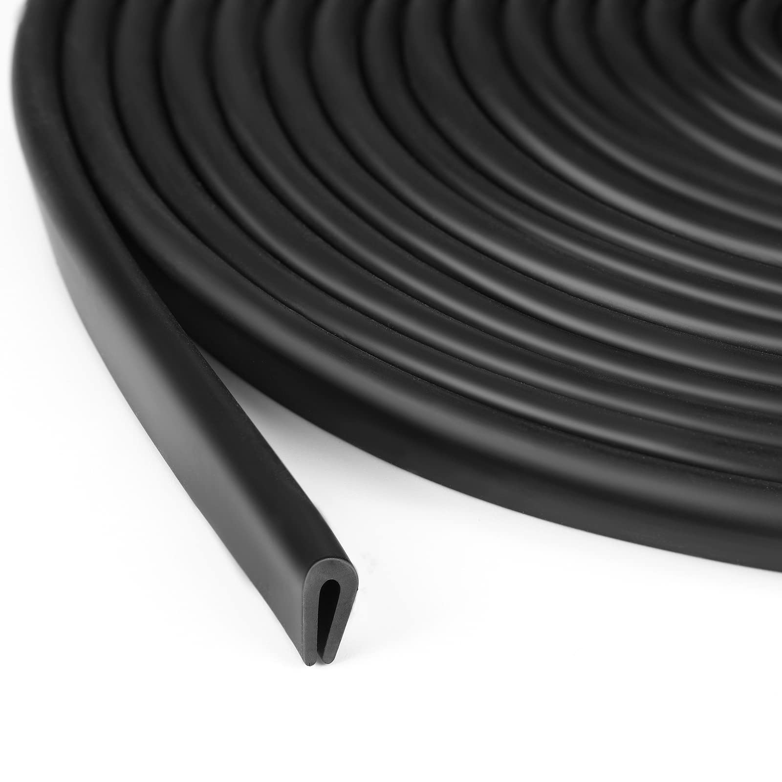 Rubber U Channel Edge Trim, Door Edge Seal Strip, Rubber Edge Trim ...