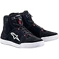 Amazon.com: Alpinestars Chrome Riding Shoes (10.5) (BLACK/GREY/RED ...