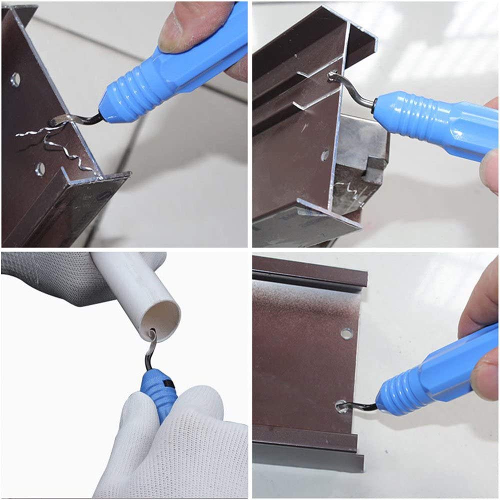 Deburring Tool, Deburring Tool Kit, Hand Deburring Tool Set, with 10 ...