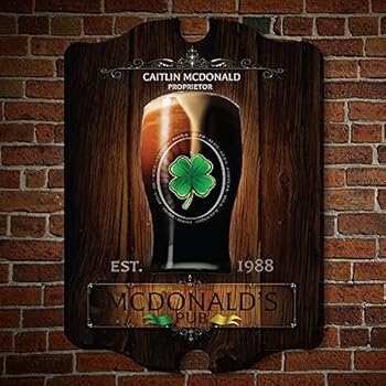 Amazon.com: Shamrock Gift Irish Metal Sign - Murphy's Law: Clothing