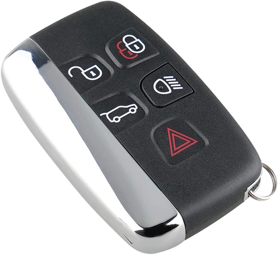 Sport Terisass Car Key Fob Case Shell 5 Rubber Button Auto Keyless ...