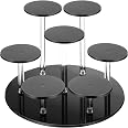 Amazon.com: Display Stand, 7Pcs Clear Acrylic Stand, Non-slip Black ...