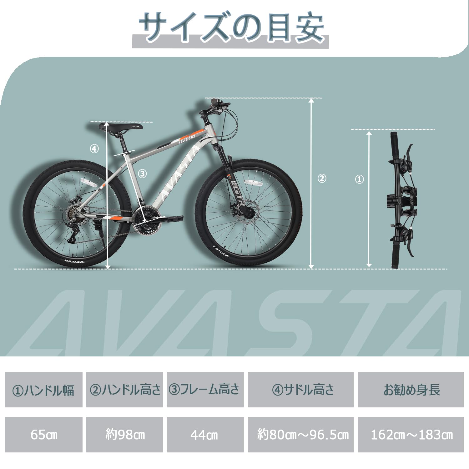 Mua AVASTA AV300 Mountain Bike, MTB, Commuting to School Bicycle ...
