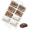 Amazon.com: CAKETIME Mini Loaf Pan, Metal Reinforced Silicone Mini ...