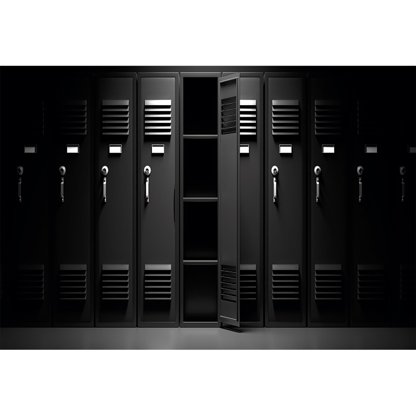 Baocicco 10x8ft Black Locker Backdrop Sports Gym School locker ...