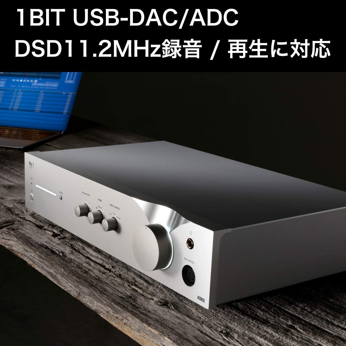 Mua KORG Nu 1 1BIT DSD11.2MHz USB-DAC/ADC スタンド・アロン駆動可能 アナログRIAA回路搭載 ...