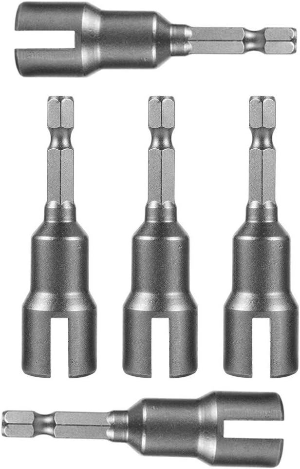 Amazon.com: Deep Power Wing Nut Driver,Slot Wing Nuts Drill Bit Socket ...