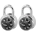 Master Lock 1500T Locker Lock Combination Padlock, 2 Pack, Black ...