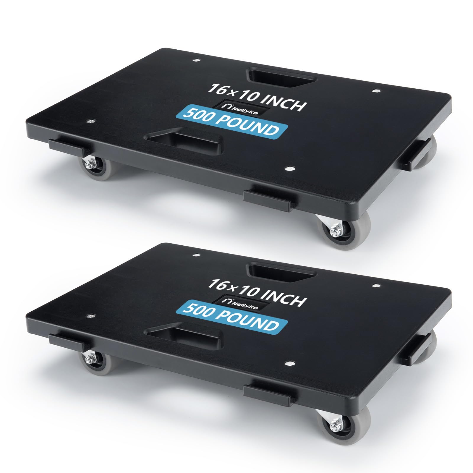 Nellyke Furniture Dolly, 2 Pack Moving Dolly,16'' X10'' Dolly 500LBS ...
