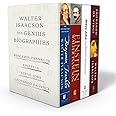 Walter Isaacson: The Genius Biographies: Benjamin Franklin, Einstein ...