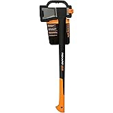 Amazon.com : Fiskars X-series™ X25 Splitting Axe with Forged Steel ...
