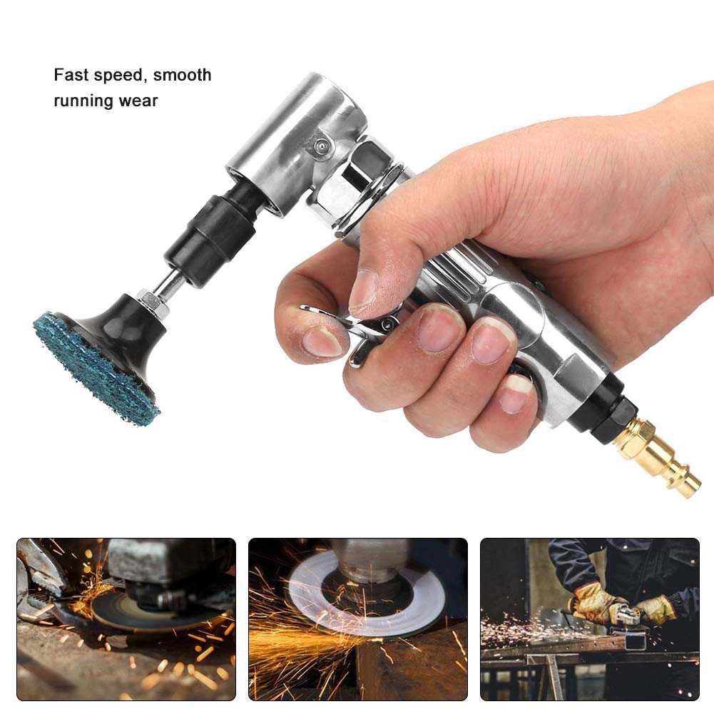 2inch Air Angle Die Grinder,2000RPM Mini Pneumatic Right 90 Degrees Die ...