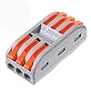 10pcs Conductor Compact Connectors Lever Wire Nut Electrical Connectors ...