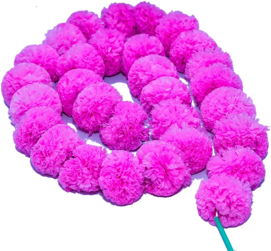 Buy The Phool Mala Artificial Phool Mala, Genda Phool, Marigold Flowers ...