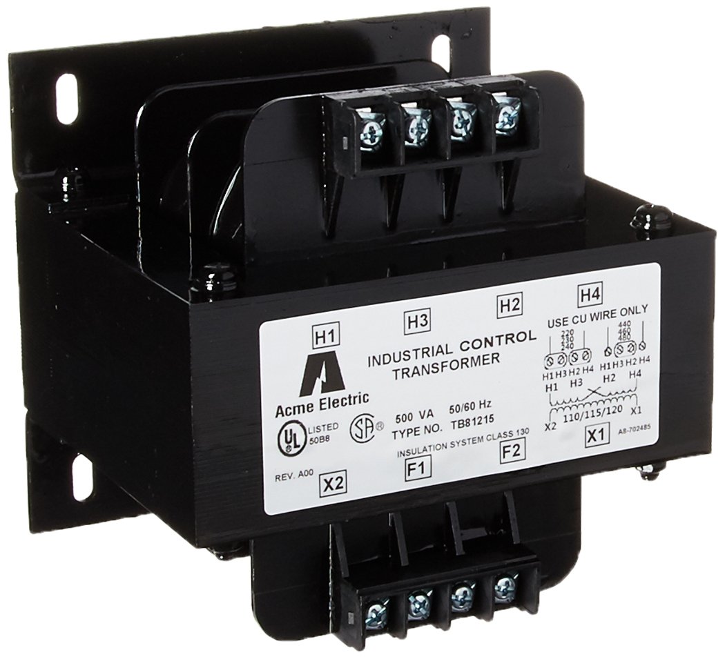 Acme Electric TB81215 Open Core and Coil Industrial Control Transformer ...