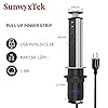 SunwyxTek Pop Up Power Outlets with 2 USB A Charging Port, Pop Up ...