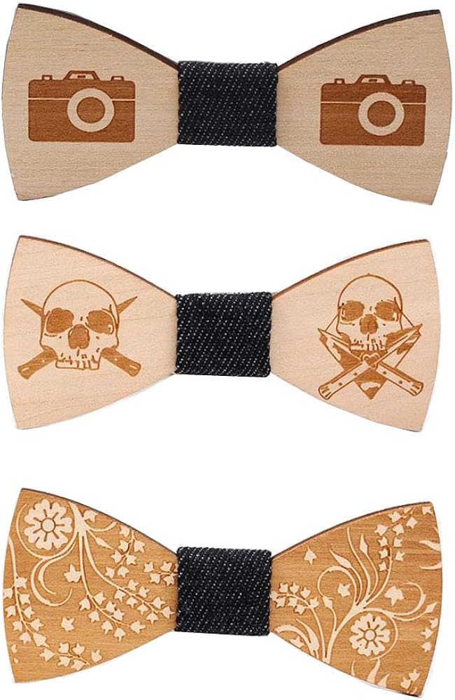 3 Fashion Formal Holz Krawatte Männer Handgemachte Holz Krawatte Jungen ...