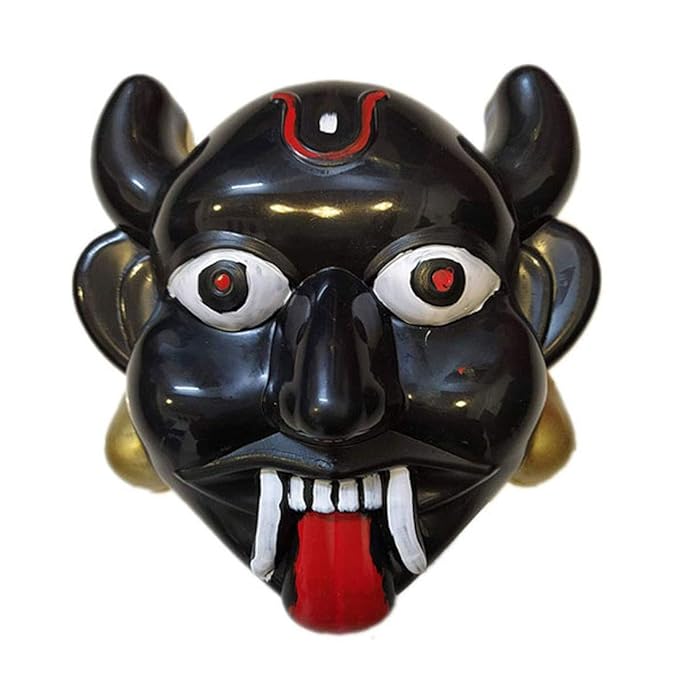 Nazar Battu Evil Eye Protector - Mahakal Face Plastic Mask Nazarbattu ...