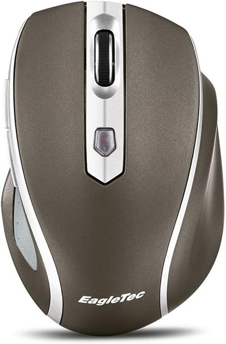 EagleTec MR5M2509 2.4GHz Wireless Optical Mouse, Switchable DPI 1000 ...