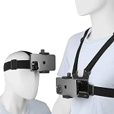 Amazon.com : PellKing Mobile Phone Chest Strap Harness Mount Head Strap ...