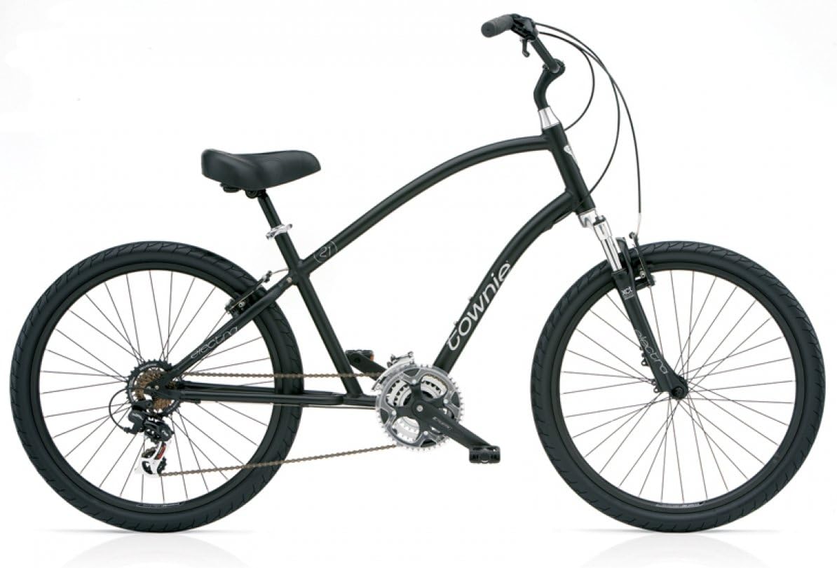 Electra Townie Original 21D Tall Black Satin Herrenrad: Amazon.de ...
