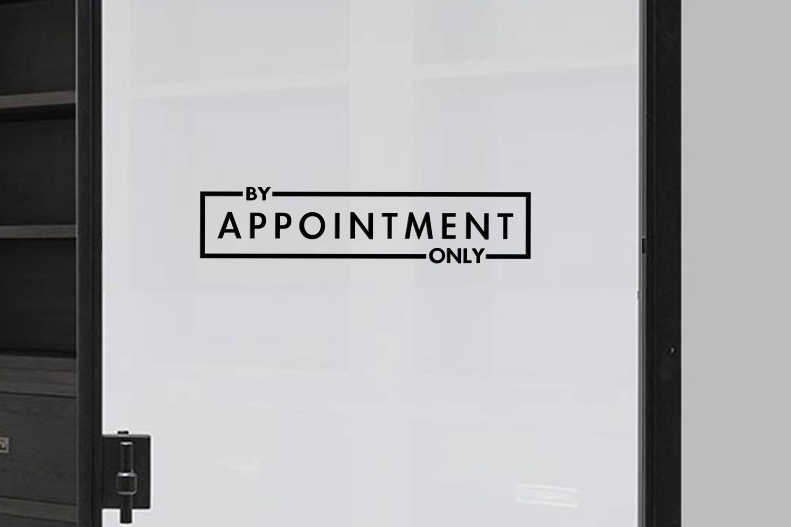 Mua ZLKAPT Black By Appointment Only Vinyl Decal - 3.5"x13 ...