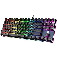 Black Shark Gaming Wired Keyboard RGB Mechanical 86 Key