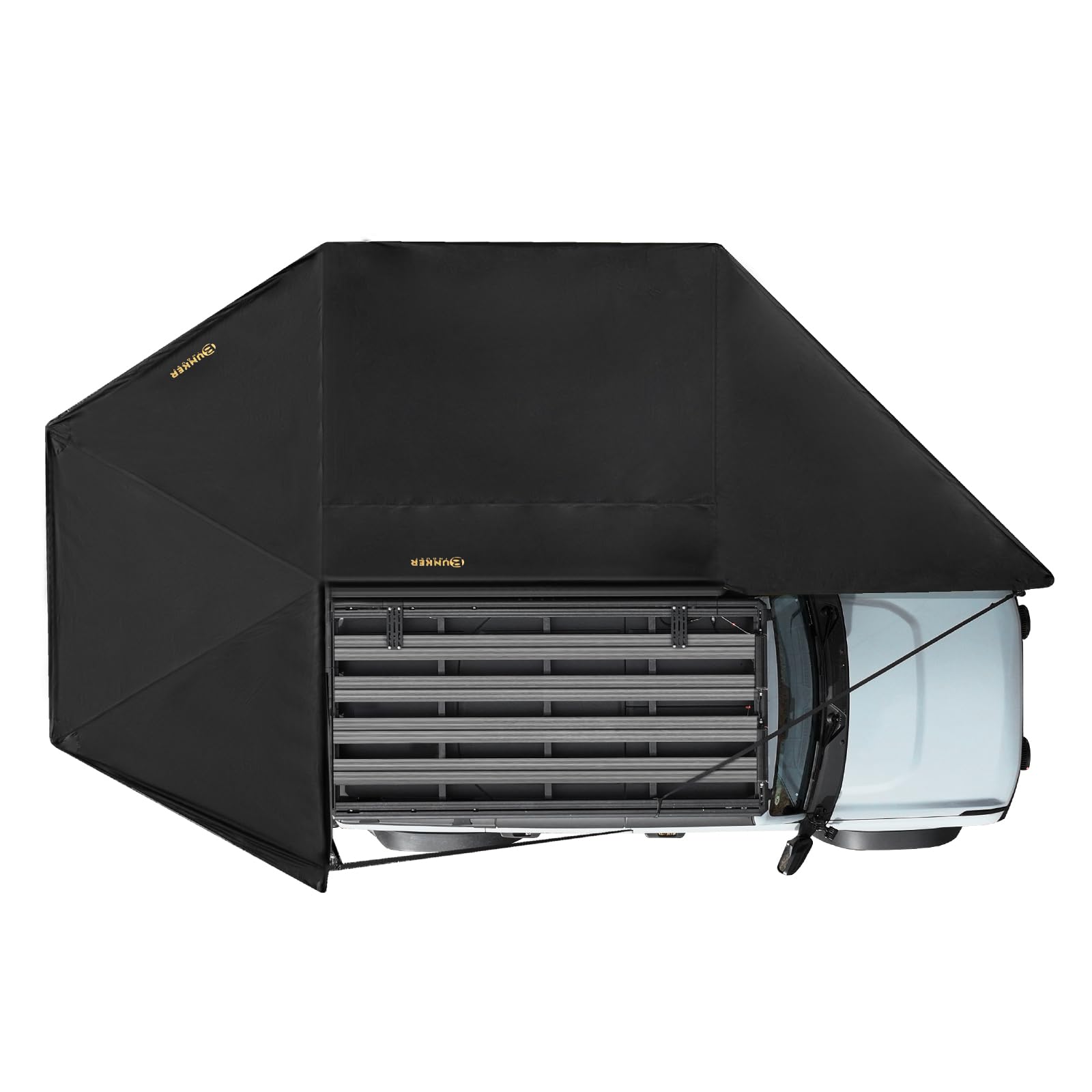 BUNKER INDUST 270 Degree Awning Free Standing, Vehicle Awning Built-in ...